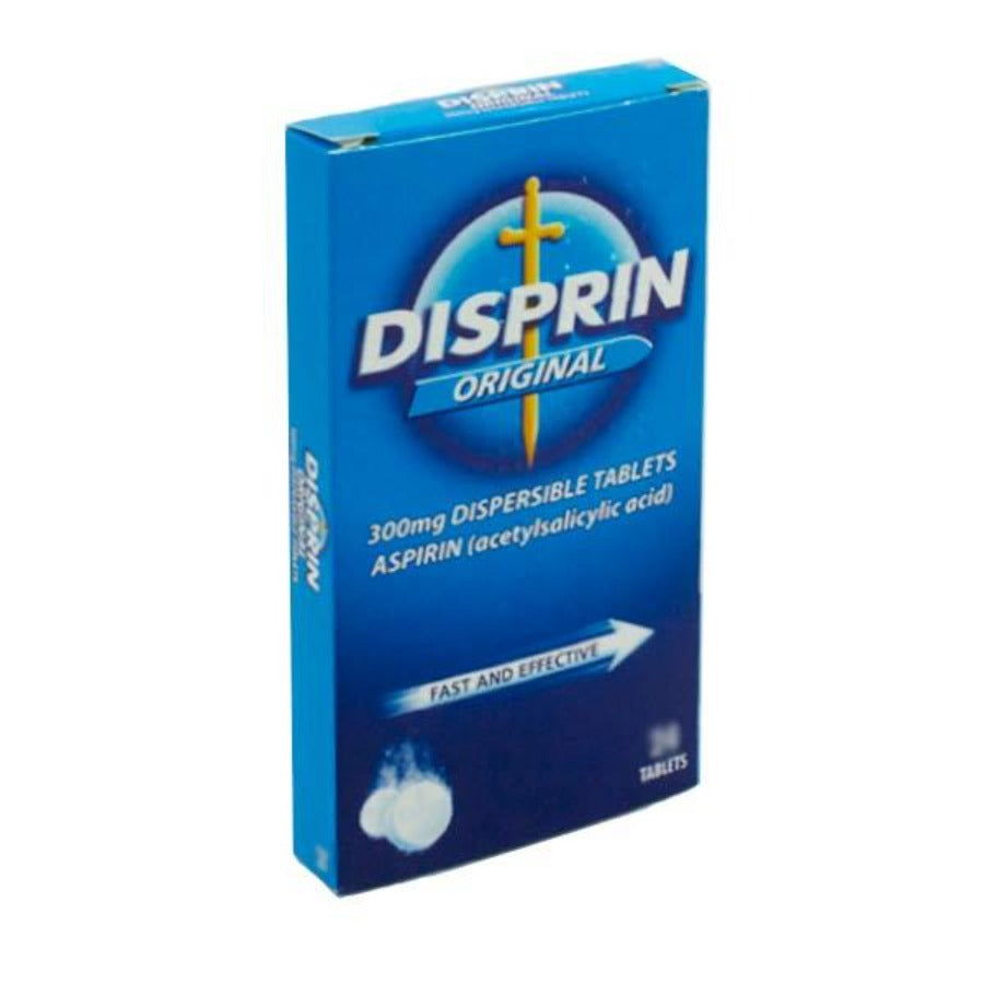 Buy Disprin Original 300mg Dispersible Tabs 24 pack Ireland, UK, Europe
