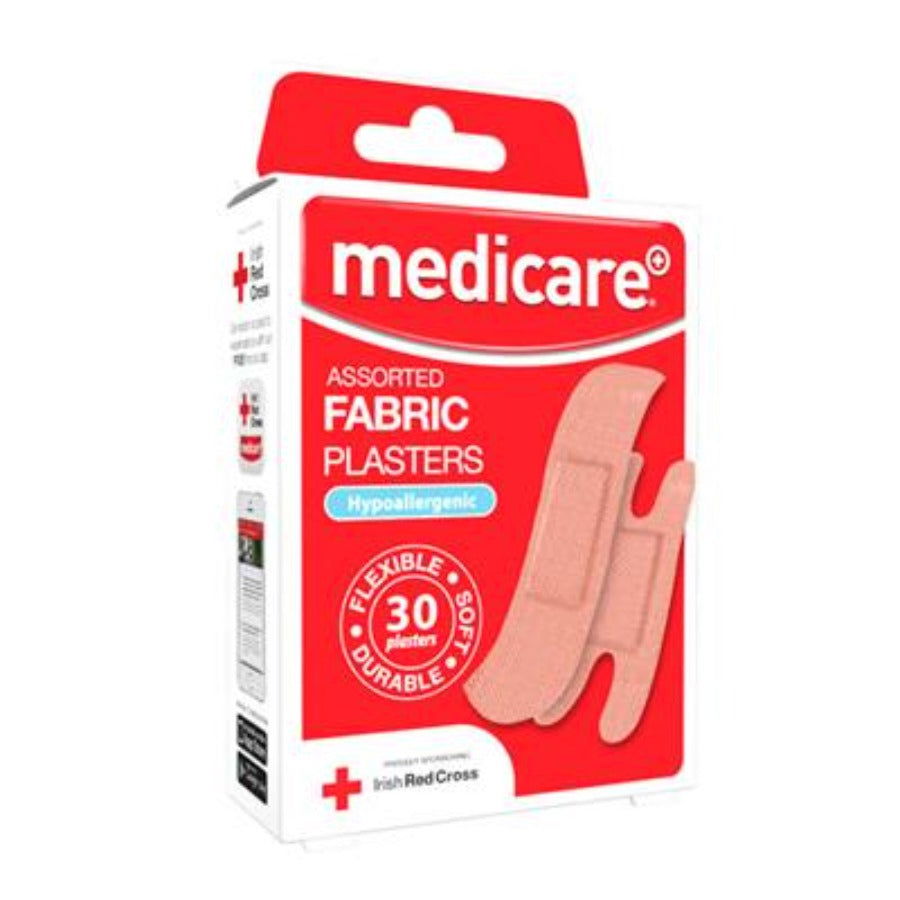 Buy Medicare Fabric Plasters - 30 Pack Ireland, UK, Europe