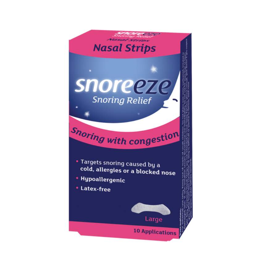 Buy Snoreeze Nasal Strips Ireland, UK, Europe